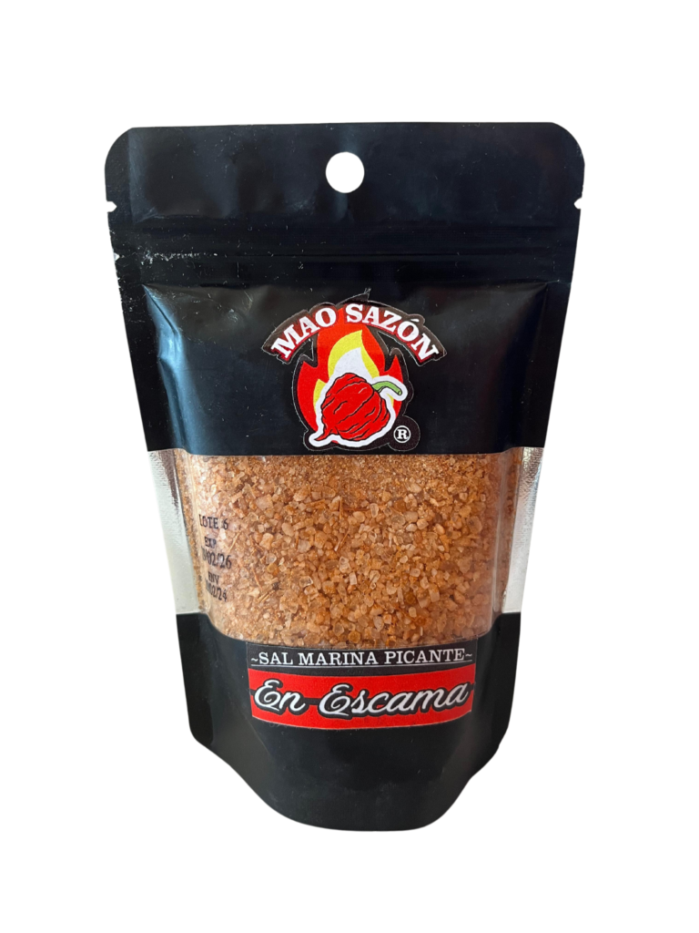 Sal Picante Mao Sazon En Escama Sachet 200 Gramos | La Mera Mera